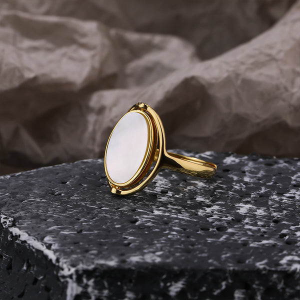 FJ0851 925 Sterling Silver Shellfish Ring